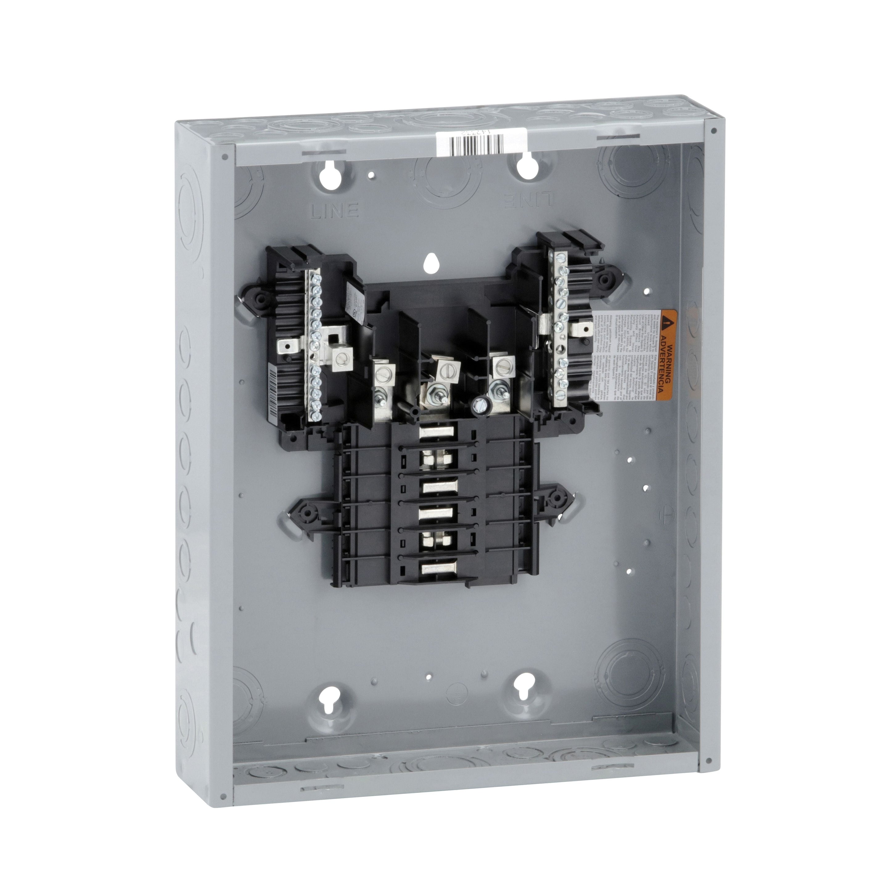 Centro de carga 125A, 3F, 12P, NEMA1, Barra A Tierra, Schneider QO312L – Tienda EEGSA